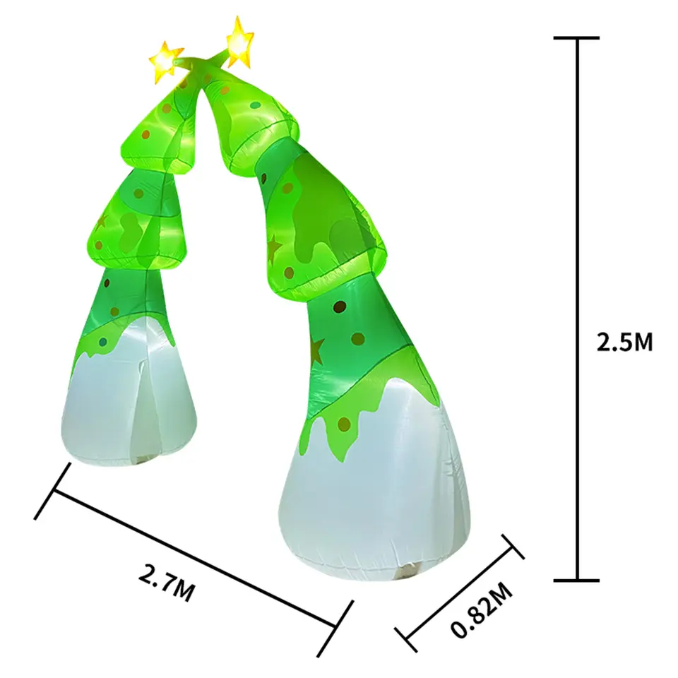 Share 2 7m Christmas Inflatable Yard Decoration Outdoor And Indoor